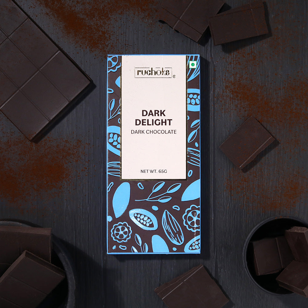 Dark Delight Chocolate Bar – Ruchoks